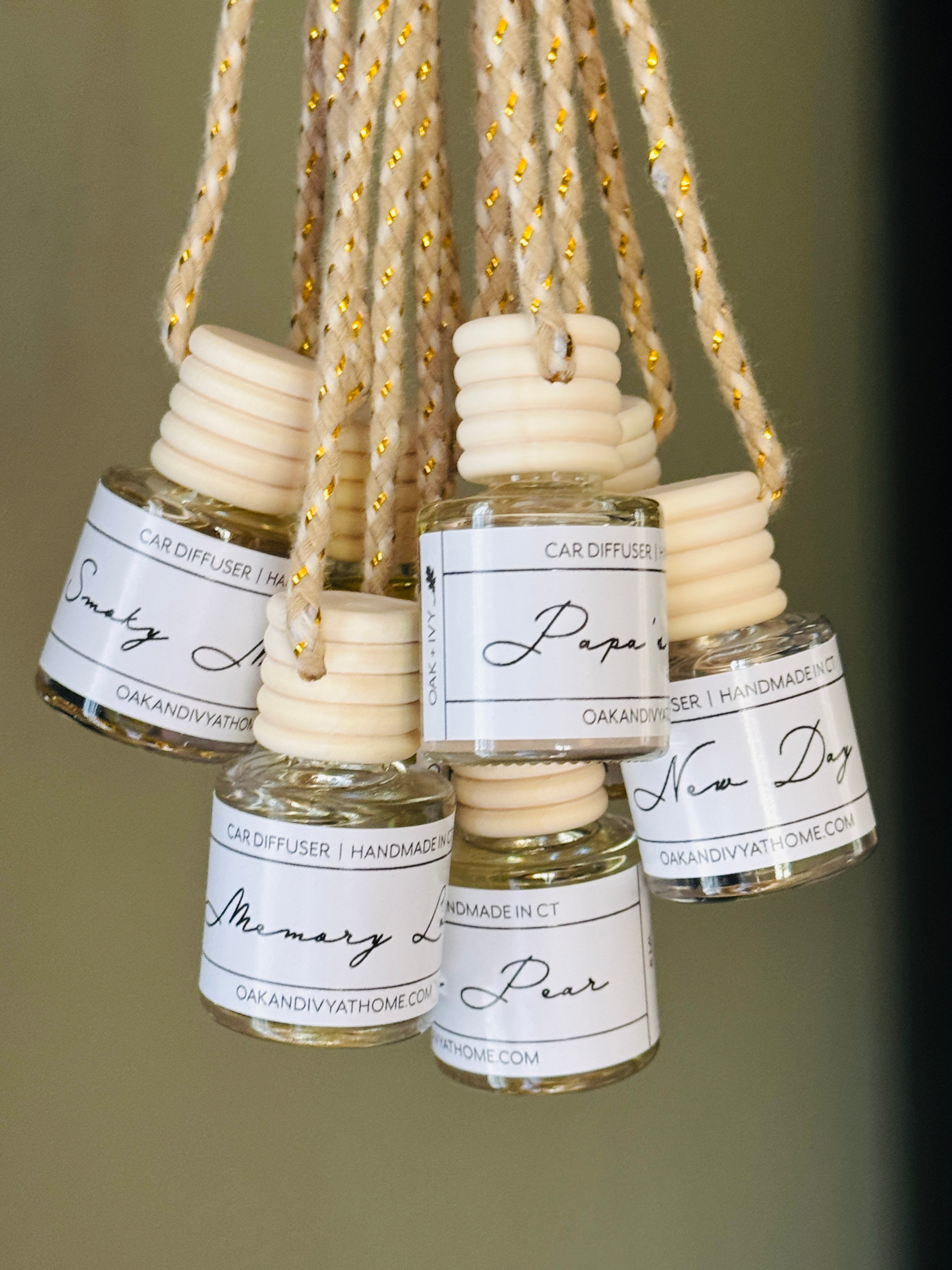 Car Diffusers – Oak + Ivy